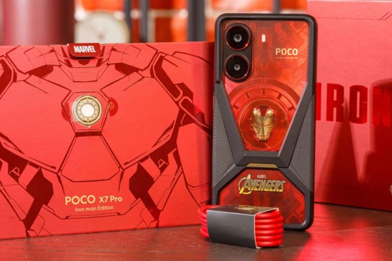 Xiaomi giới thiệu phiên bản đặc biệt Poco X7 Pro Iron Man Edition